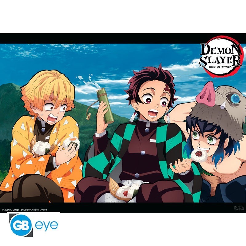 Set Poster X 2 Demon Slayer Piliers 52x38cm